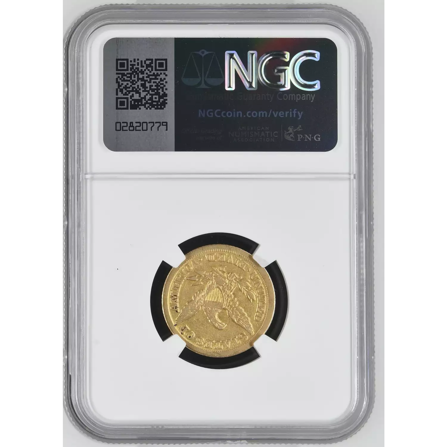 1860-D Gold Half Eagles Liberty Head NGC VF Details - Hyatt Coins