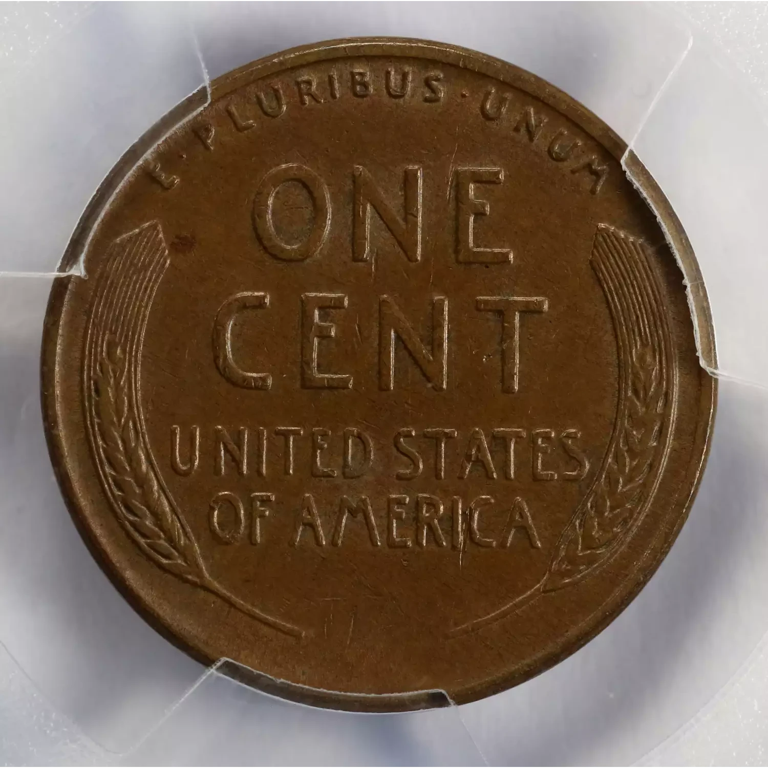 1955 Small Cents Lincoln, Wheat Ears Reverse PCGS AU-55 BN Doubled Die Obverse - Hyatt Coins