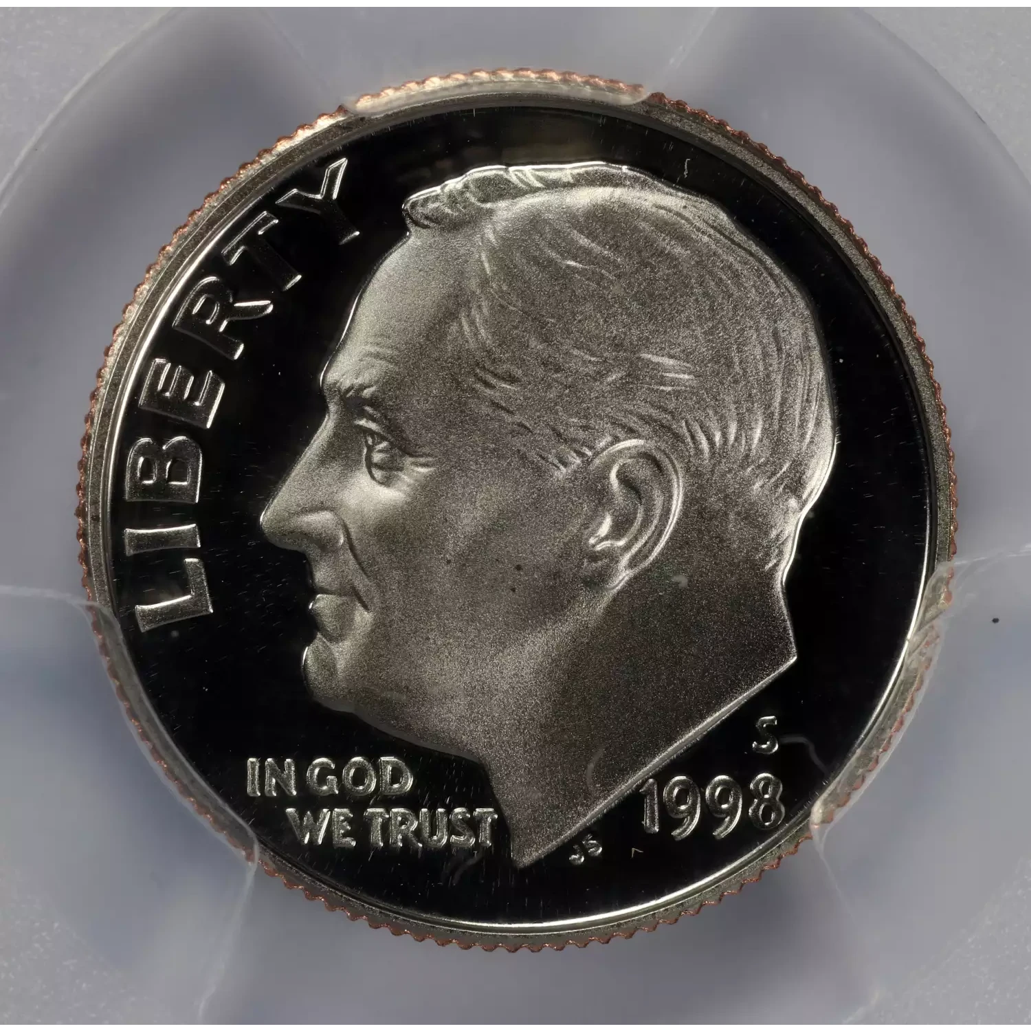1998-S Dimes Roosevelt PCGS PR-70 DCAM - Hyatt Coins