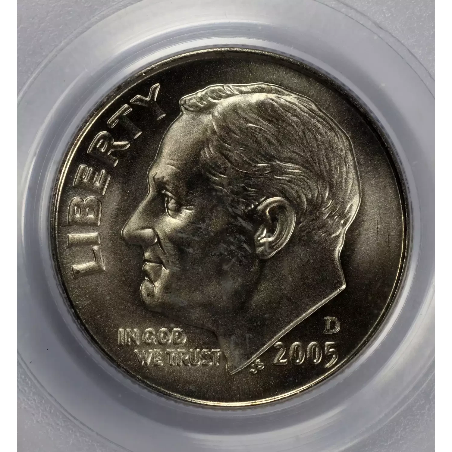 2005-D Dimes Roosevelt PCGS SP-68 Satin Finish - Hyatt Coins