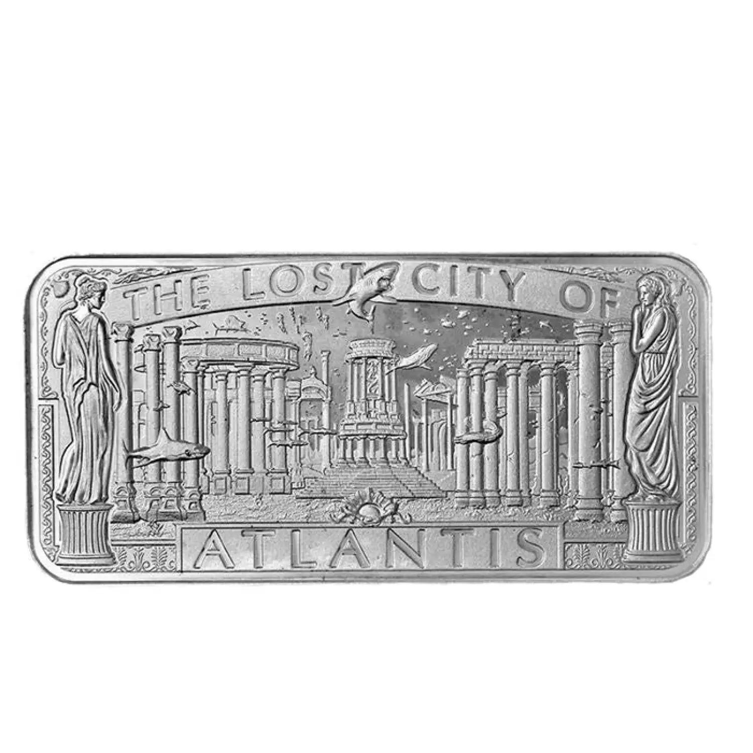 10 Ounce Lost Cities Silver Bar | .999 Silver Bar - Hyatt Coins